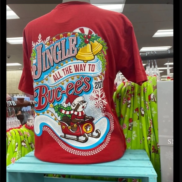 BUC-EE'S | Tops | Bucees 225 Christmas Tshirt | Poshmark